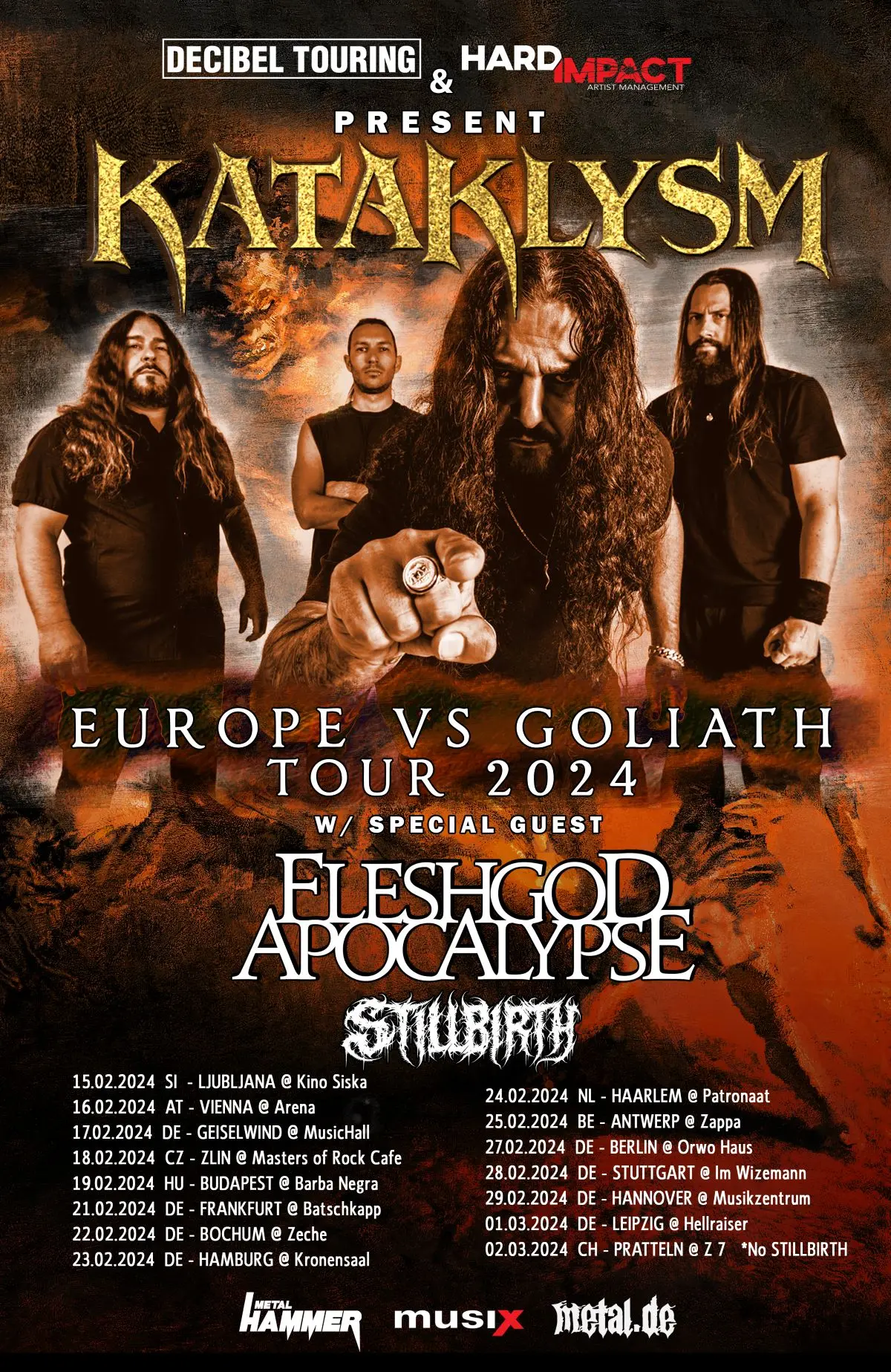 „Europe vs Goliath“ Tour 2024 - musicpunch.de