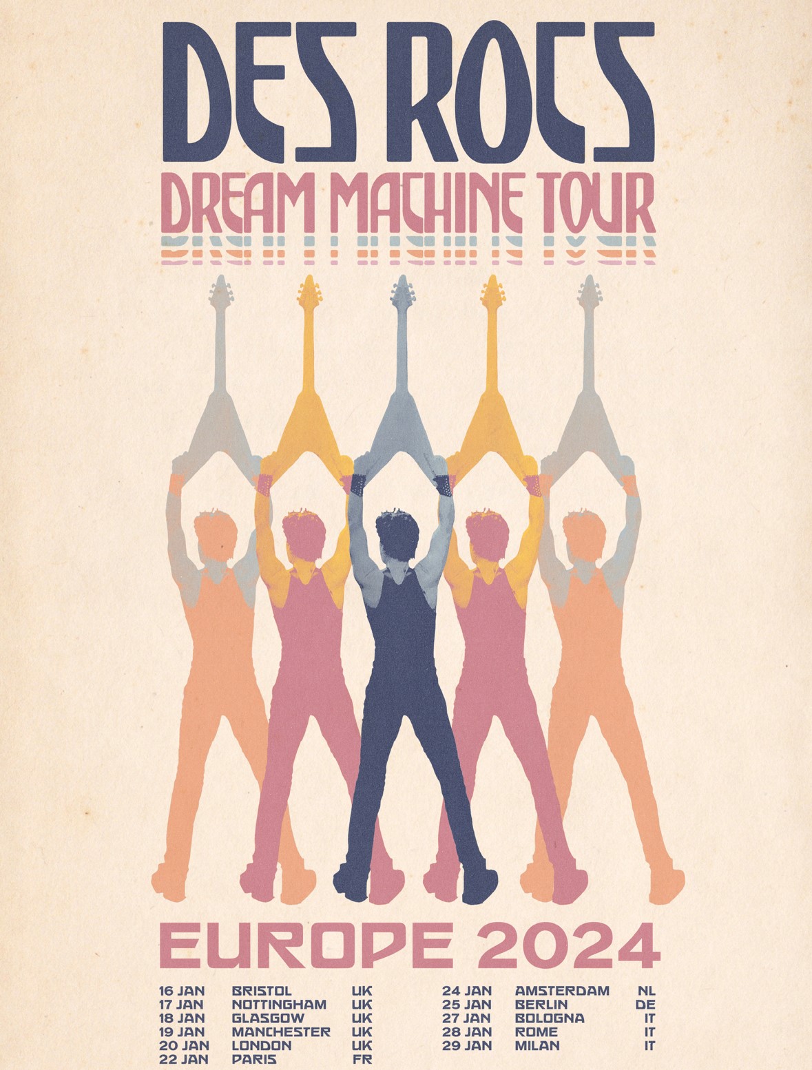 Des Rocs auf European Headline Tour 2024 - musicpunch.de