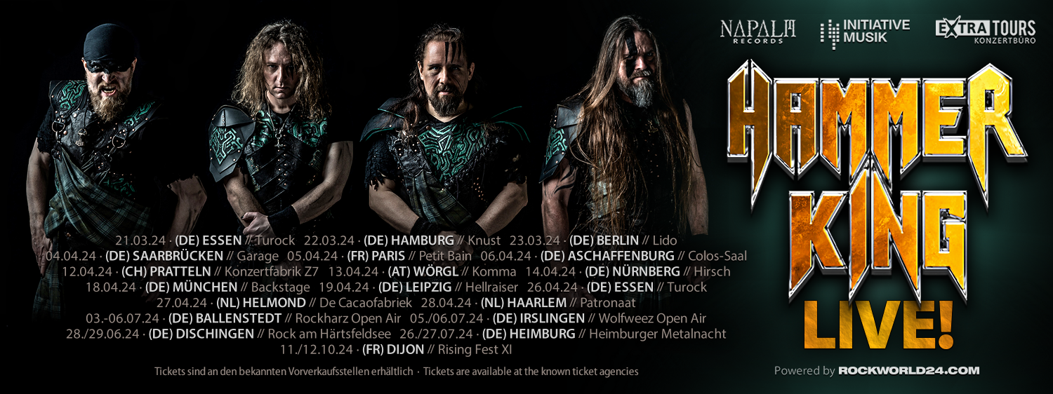 Hammer King auf Tour 2024 - musicpunch.de