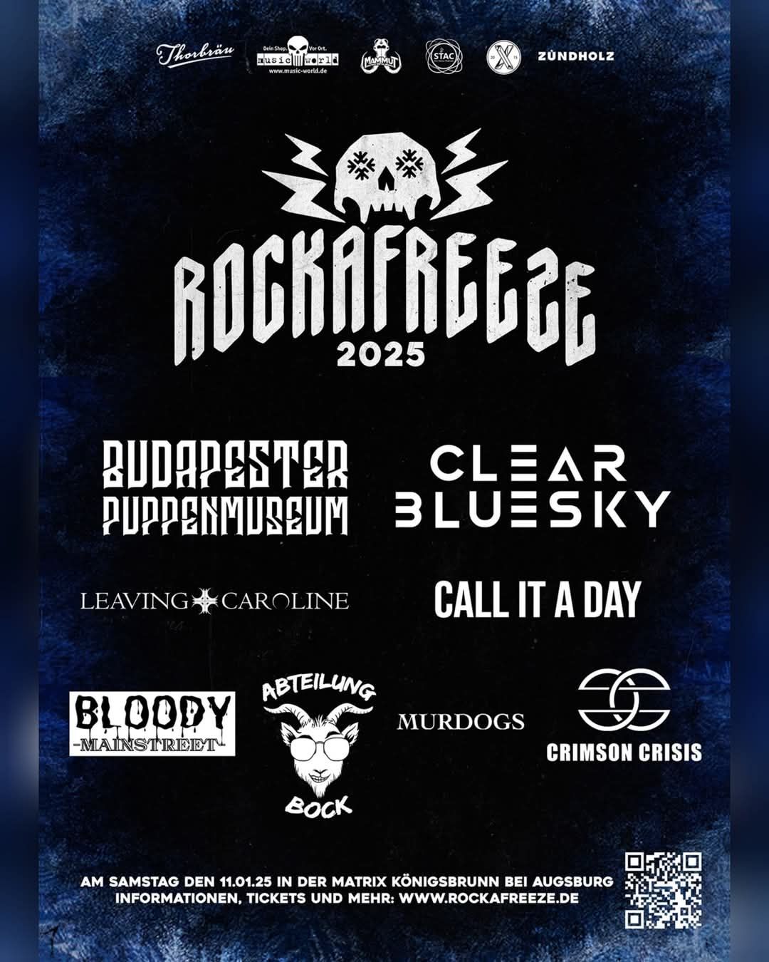 Rockafreeze 11.01.25 im Matrix - musicpunch.de