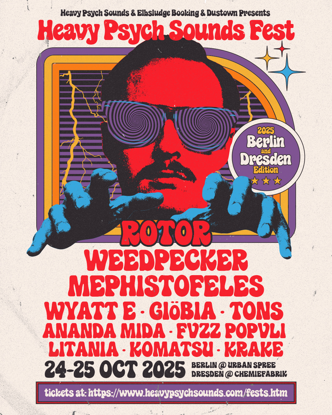 Heavy Psych Sounds Fest Berlin & Dresden 10/25 - musicpunch.de