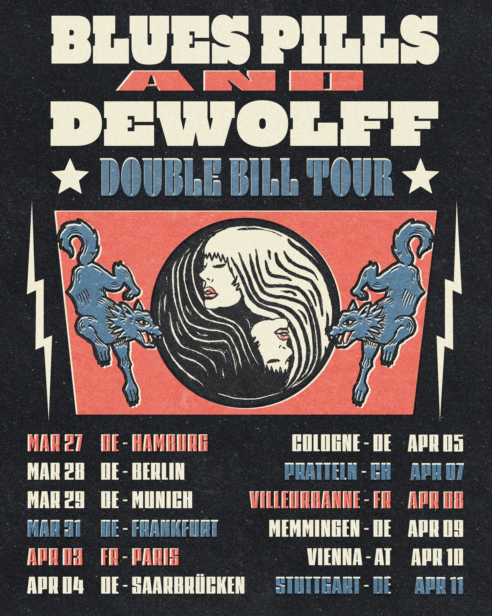 Blue Pills & Dewolff auf Double Bill Tour - musicpunch.de