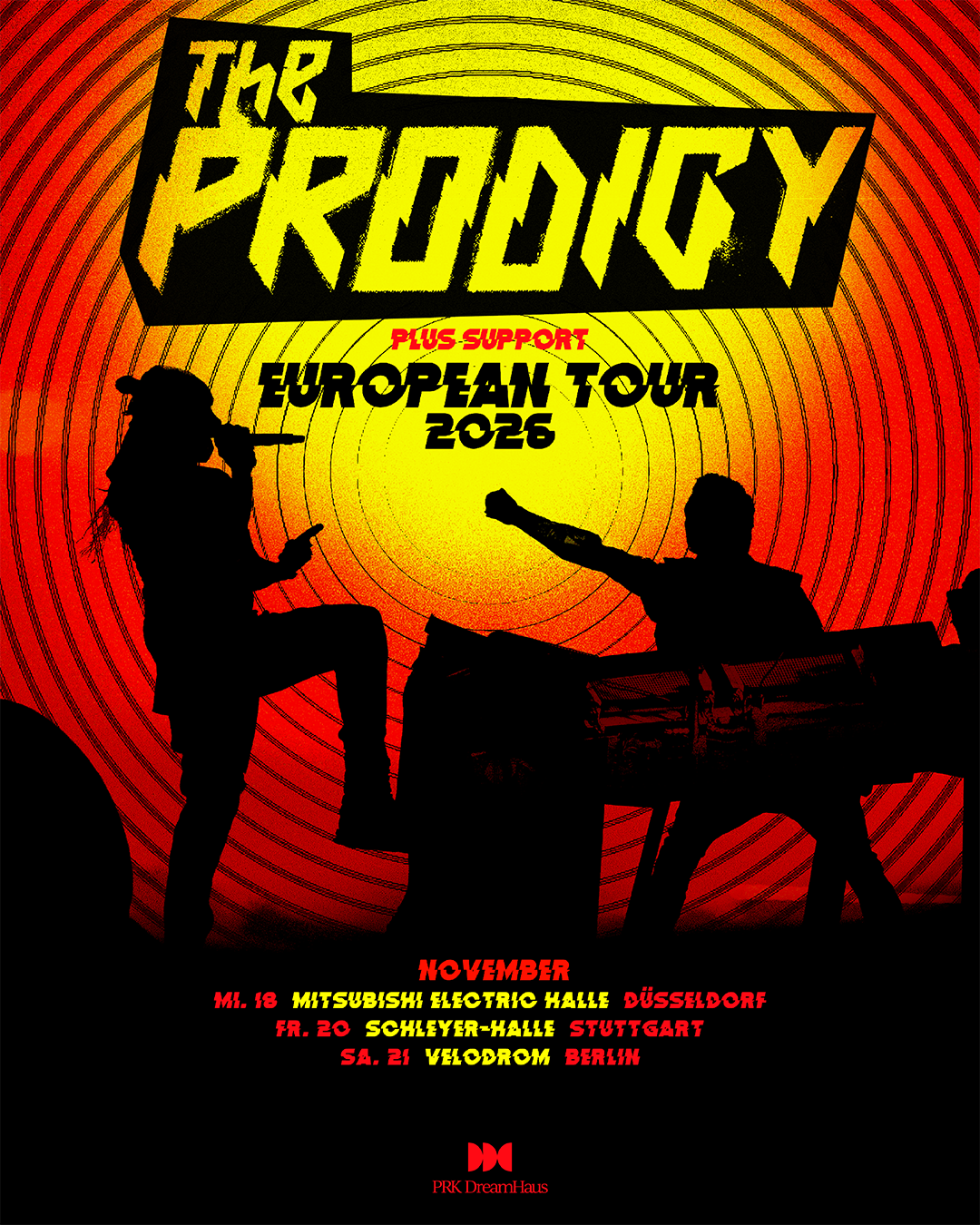 The Prodigy auf Europa Tour 2026 - musicpunch.de